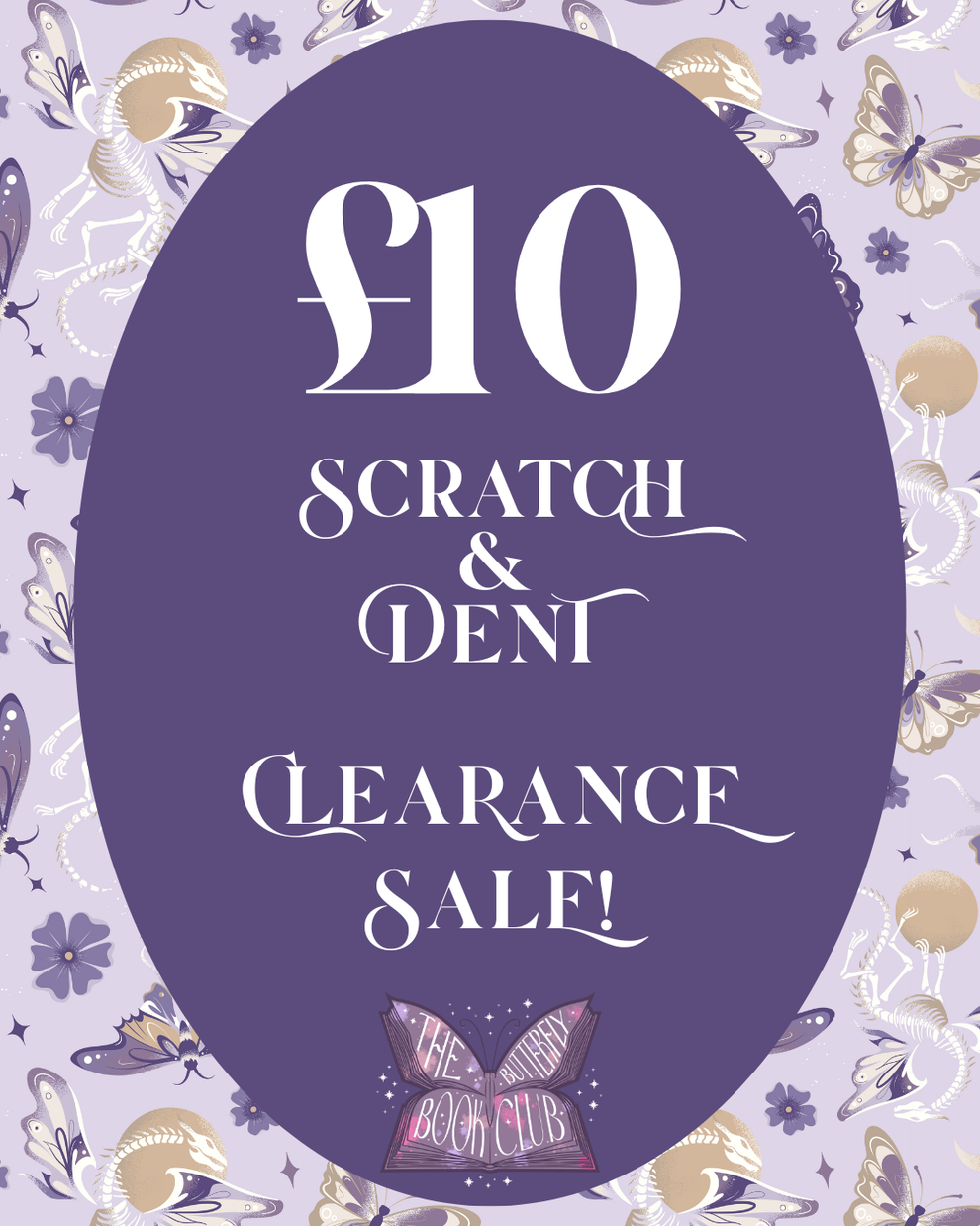 SCRATCH & DENT SALE – The Butterfly Book Club